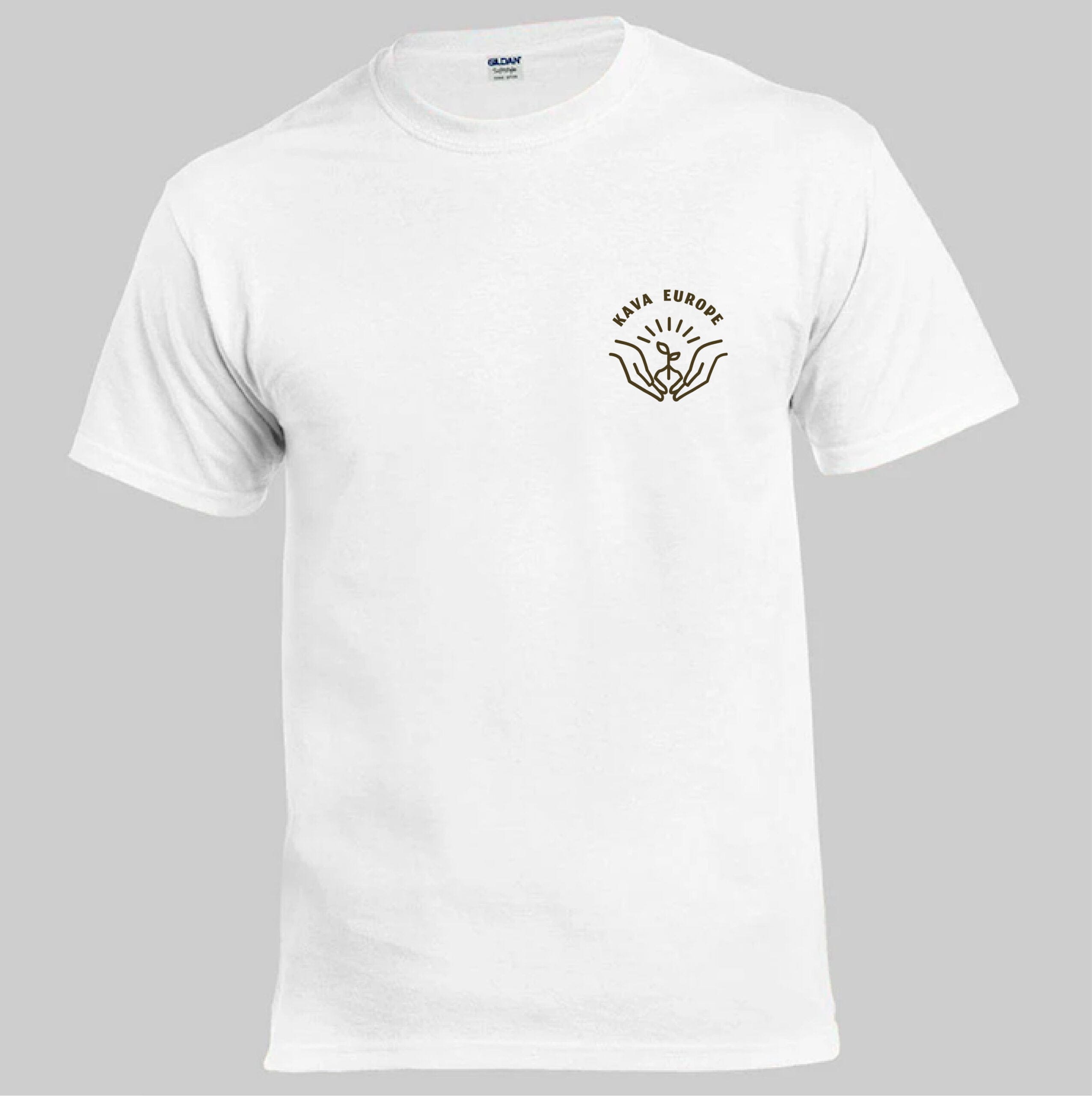 KAVA BEACH T-shirt brown / white - Kava Europe